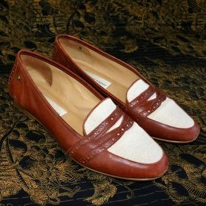 Etienne Aigner | Shoes | Vintage Etienne Aigner Brown Leather Loafers ...